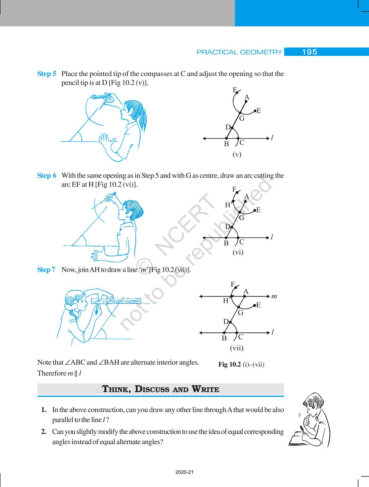 Practical Geometry Ncert Book Of Class 7 Mathematics 4045